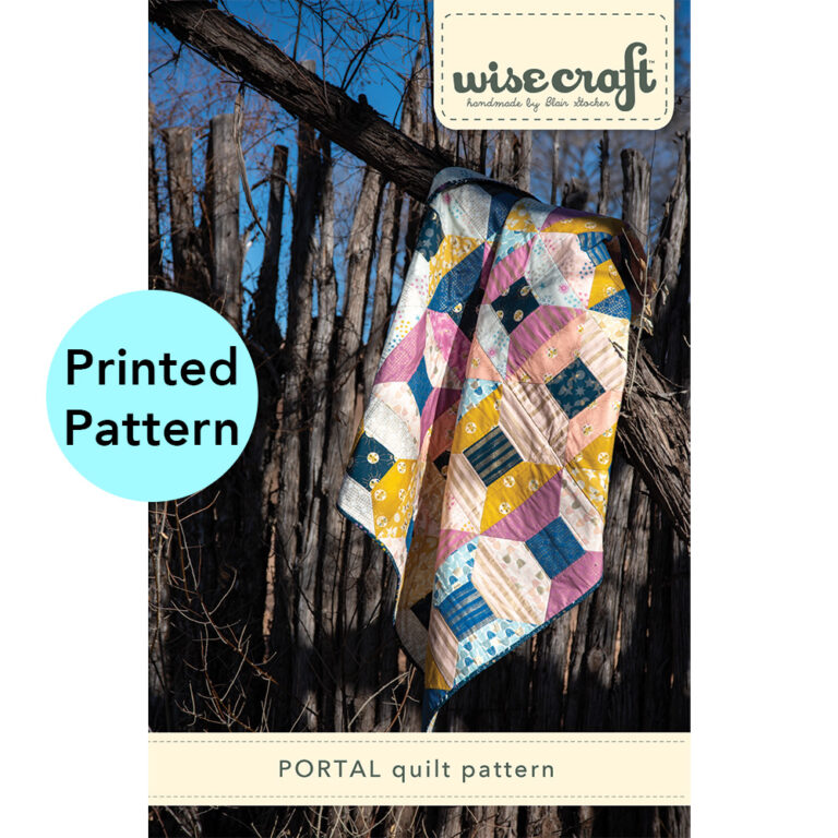 Tufted Printed Quilt Pattern - Wise Craft Handmade