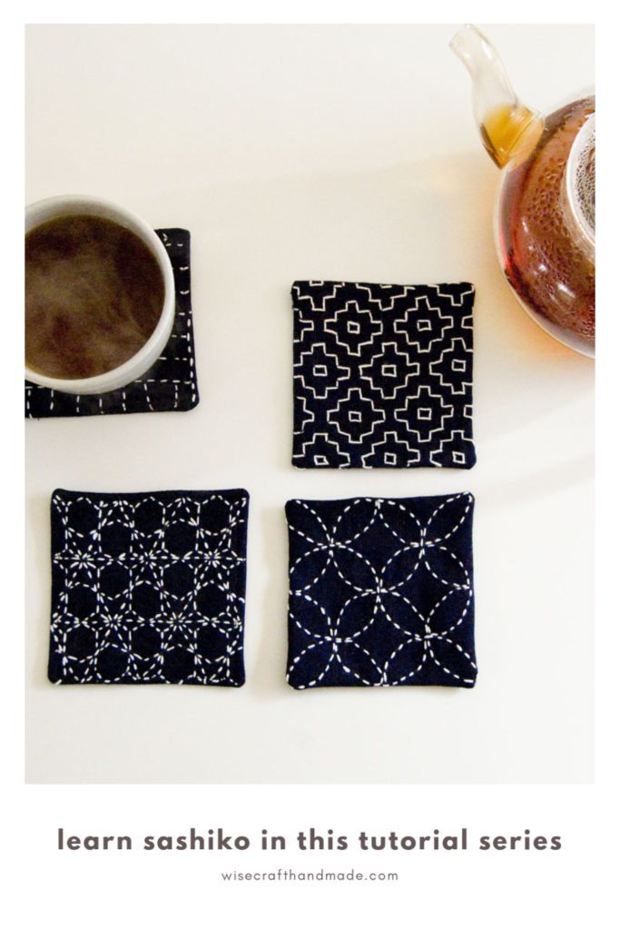 Watch my free Sashiko series and learn to stitch! - Wise Craft Handmade