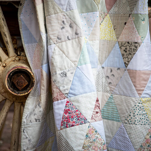 Luminous Pyramids Quilt Pattern Digital Download PDF - Wise Craft Handmade