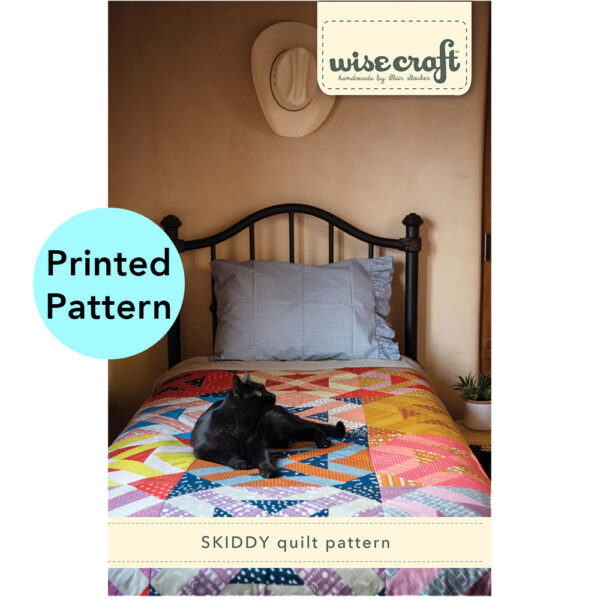 Skiddy Printed Quilt Pattern - Wise Craft Handmade