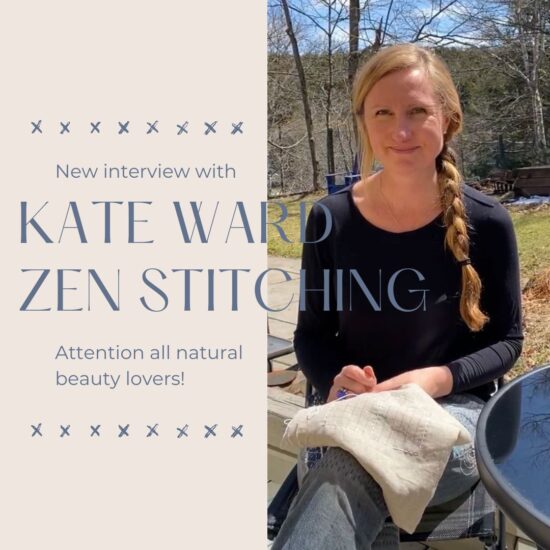 New Youtube Interview- Zen Stitching - Wise Craft Handmade