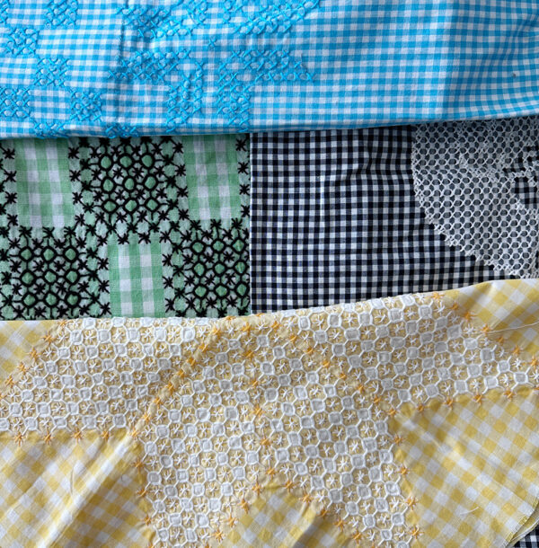 Chicken Scratch Embroidery 101: My preferred gingham fabric - Wise ...